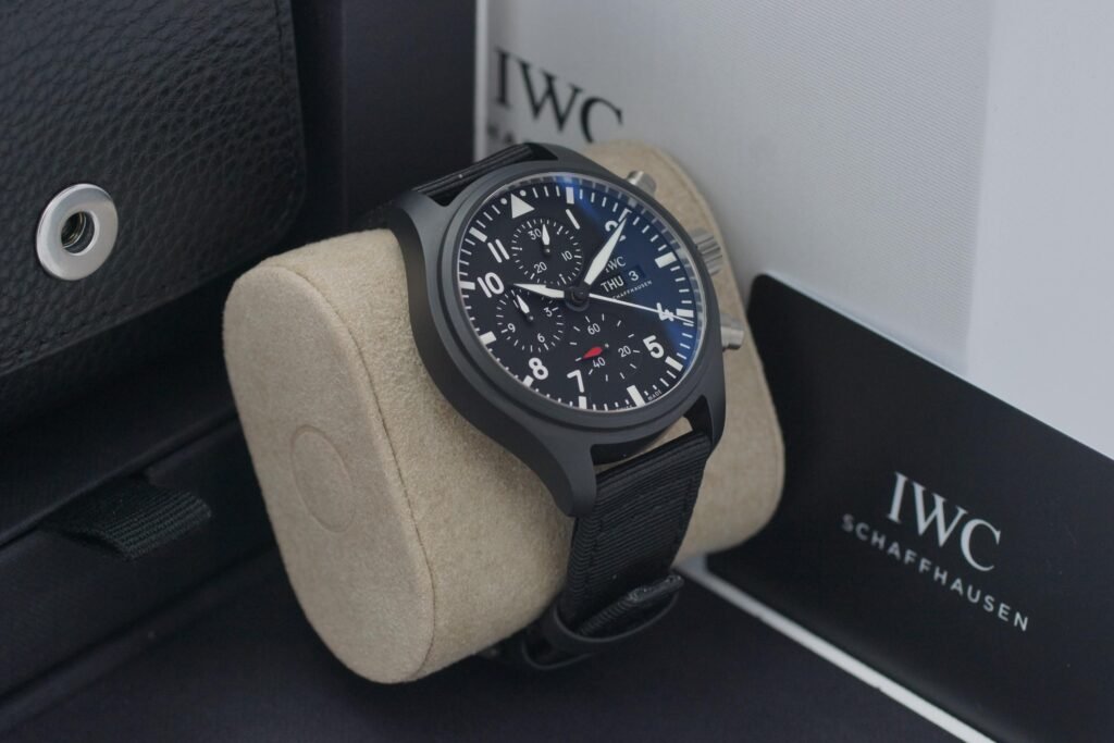 IWC Pilot Top Gun Ceramic IW389101 Full Set 2022 - Timedriven